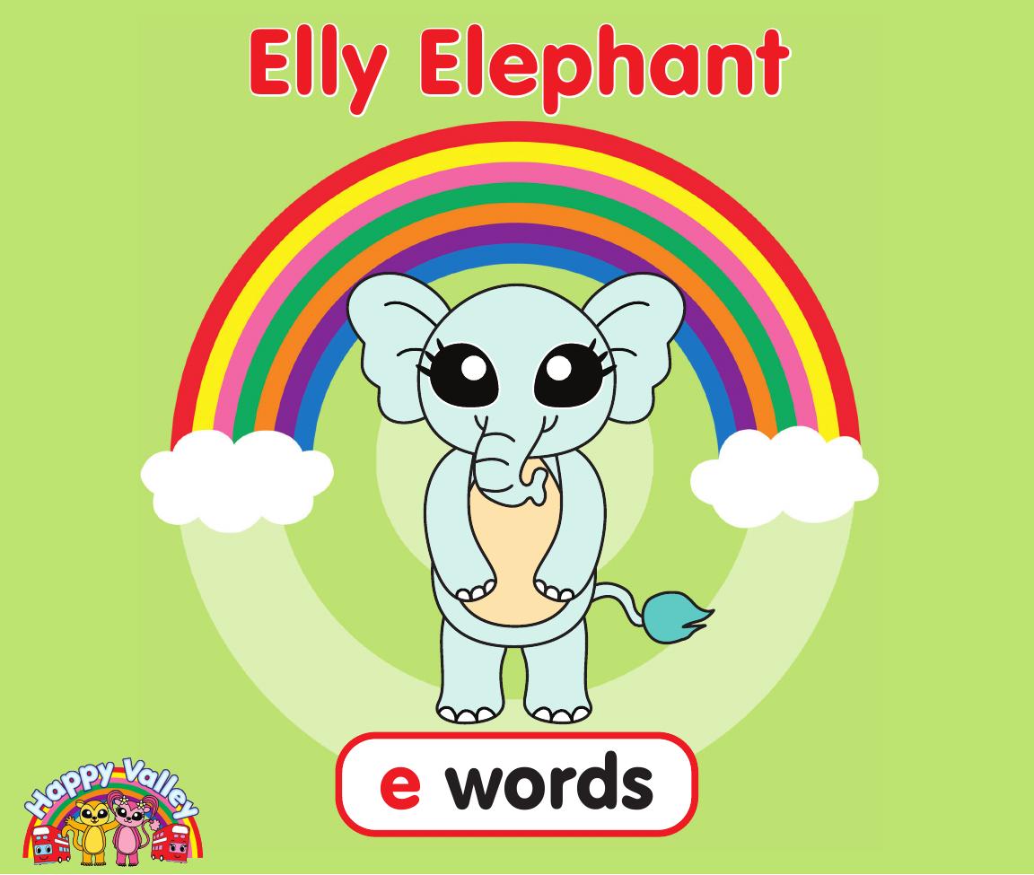  Elly Elephant E Words